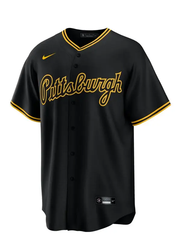 Nike Paul Skenes Pittsburgh Pirates Mlb Replica Jersey - Black