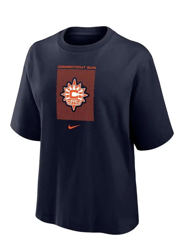 Nike Connecticut Sun Wnba Boxy T-shirt - Blue