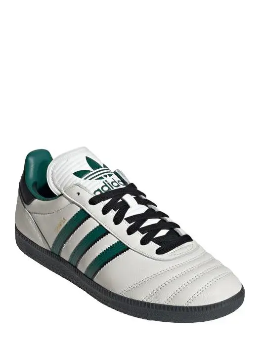 Adidas Gender Inclusive Samba 62 Sneaker - White/ Green/ Carbon