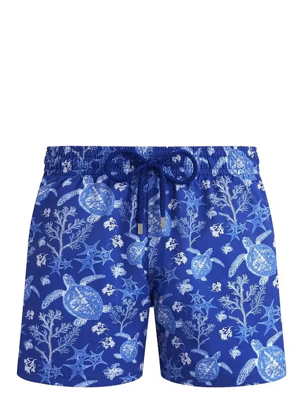 Vilebrequin Stretch X-ray Turtles Swim Trunks - Marrakech