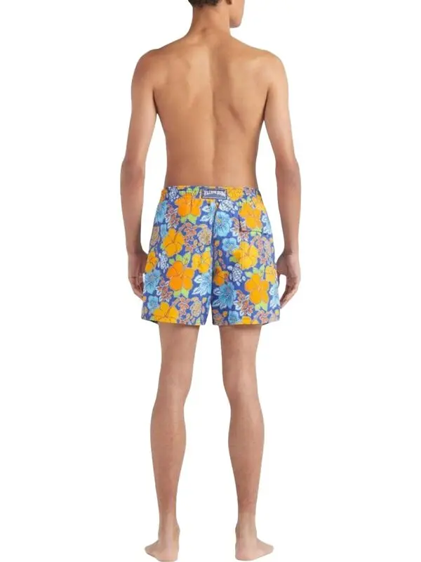 Vilebrequin Tropical Print Swim Trunks - Marrakech