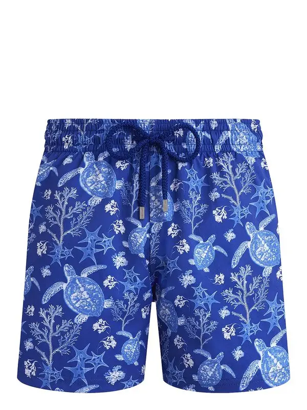 Vilebrequin Stretch X-ray Turtles Swim Trunks - Marrakech