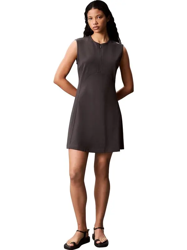 Calvin Klein A-line Mini Dress - Pirate Black