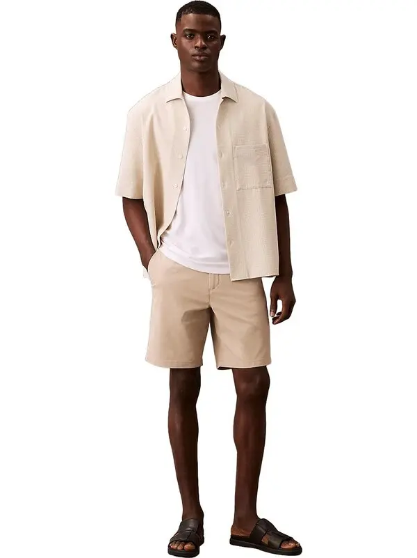 Calvin Klein 9" Stretch Tech Short - Plaza Taupe