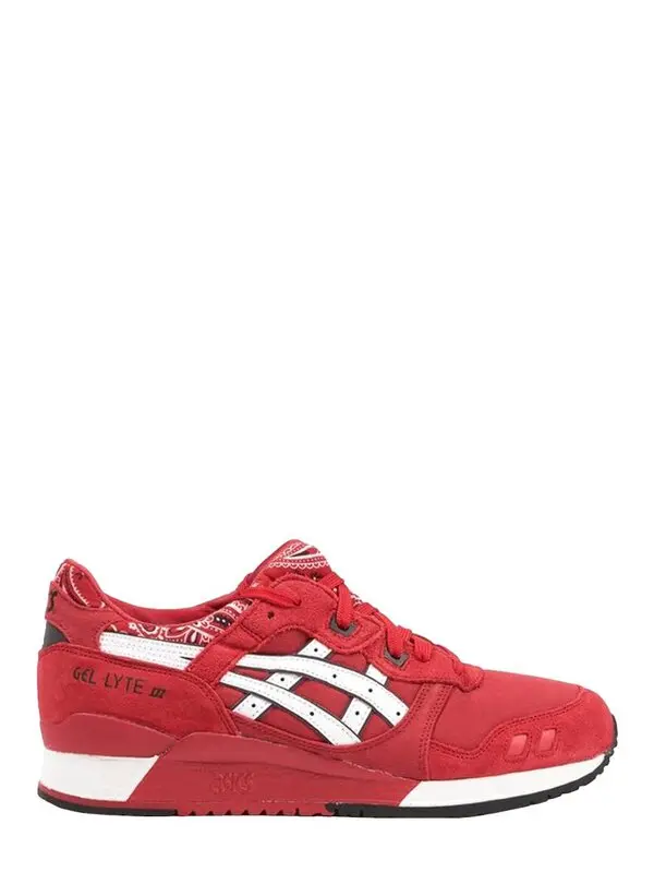 Asics Gel-lyte Iii Sneakers - Red/white