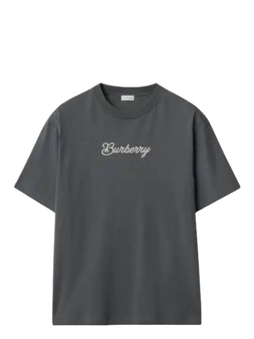 Burberry Wordmark T-shirt - Magnet