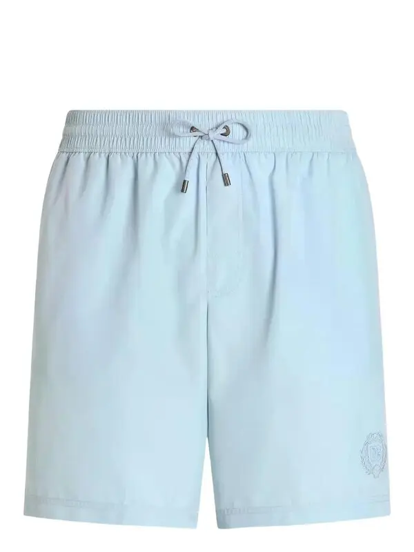 Dolce & Gabbana Drawstring Swim Shorts - Blue