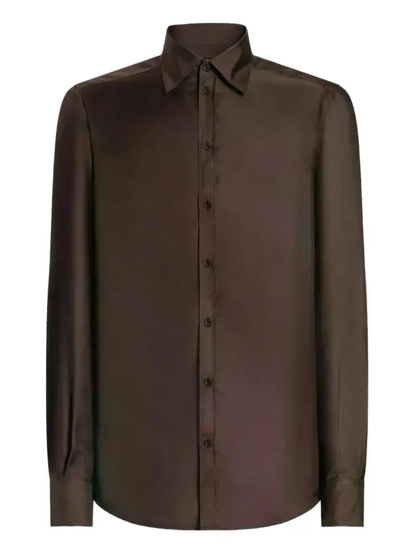 Dolce & Gabbana Martini Shirt - Brown