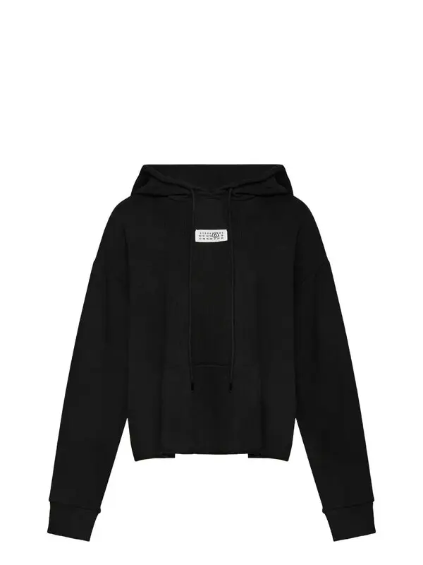 MAISON MARGIELA Cotton Hoodie - Black