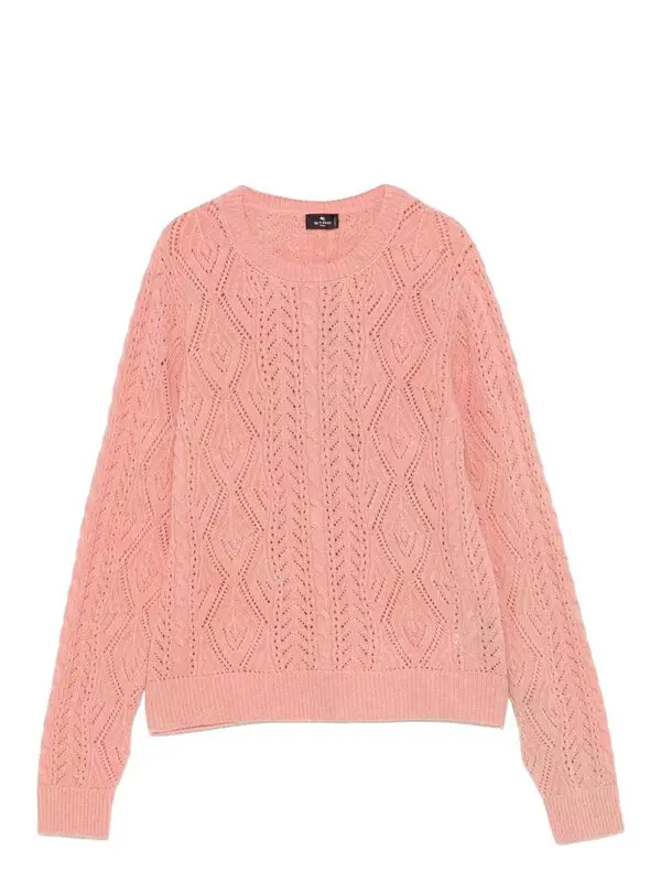 Etro Wool Sweater - Pink