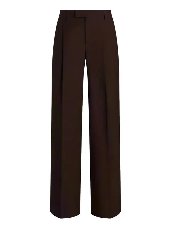 Dolce & Gabbana Gabardine Trousers - Brown