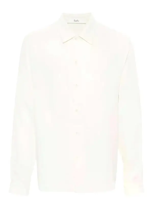 Séfr Button-down Shirt - White