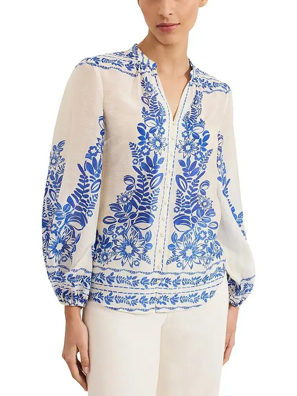 PHASE EIGHT Marisa Blouse - Blue