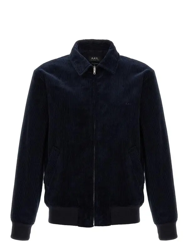A.p.c. Gilles Corduroy Jacket - Blue