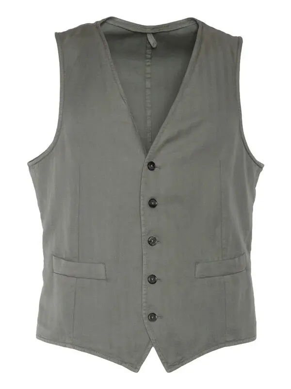 L.B.M. 1911 Buttoned Vest - Green