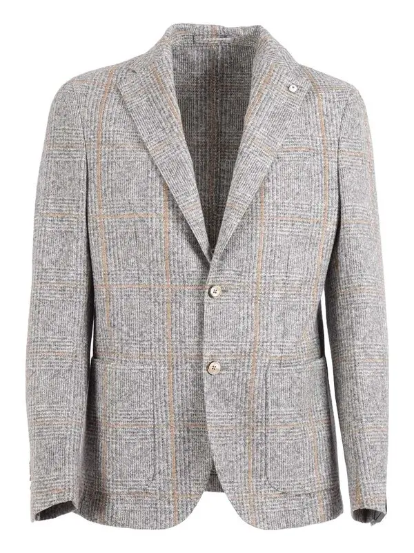 L.B.M. 1911 Single-breasted Jacket - Gray