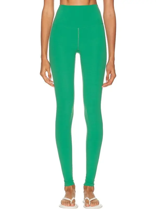 Year Of Ours Studio Everyday Legging In Green - Classic Green