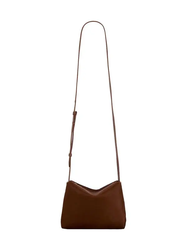 Khaite Lina Medium Crossbody Bag - Rust
