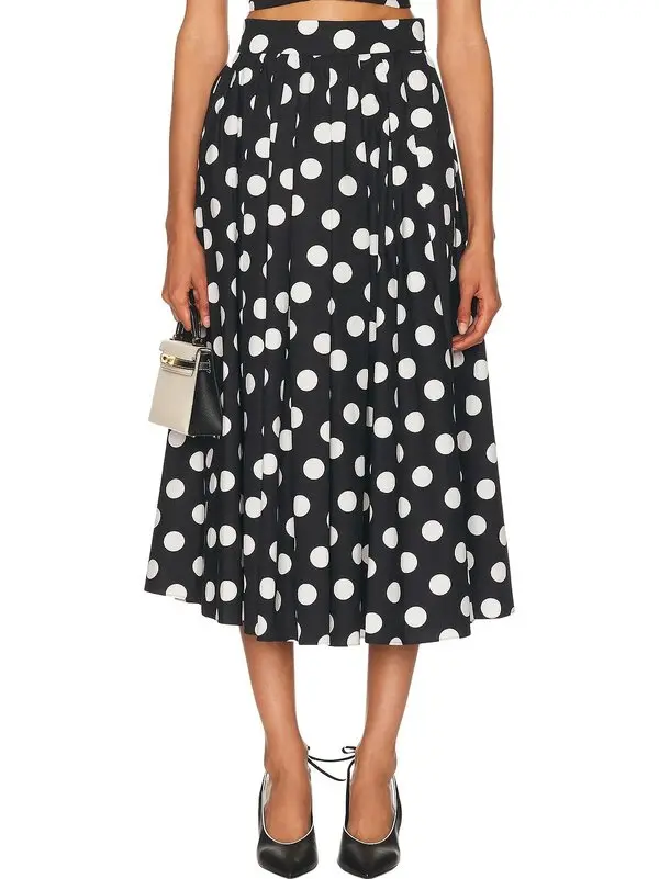 SANS FAFF Eden Poplin Skirt - Polka Dot