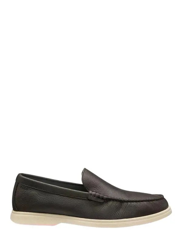 BOSS Leather Loafers - Brown