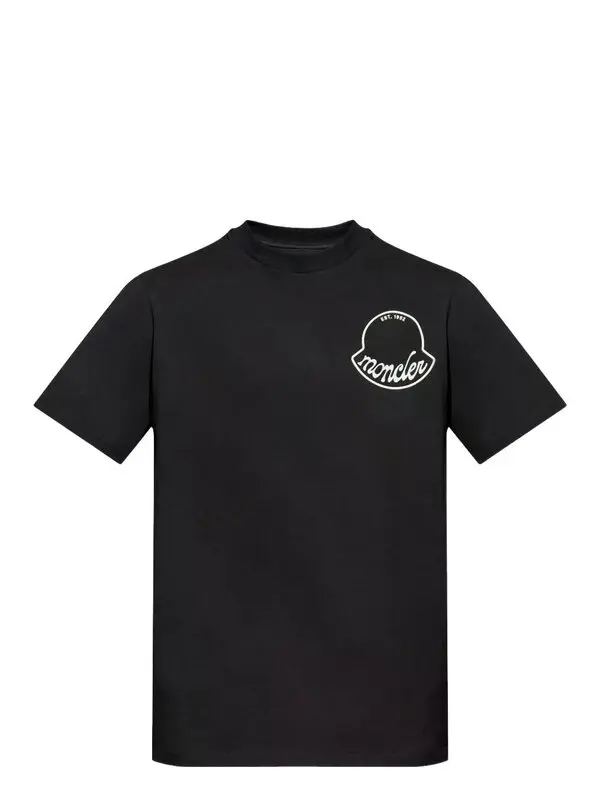 Moncler Logo-print T-shirt - Black