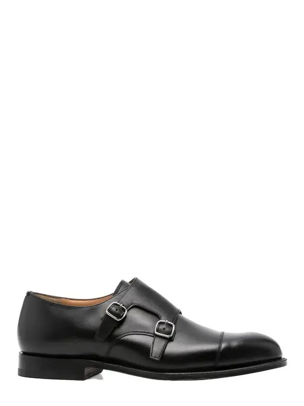 Church's Cowes Monk Shoes - Black