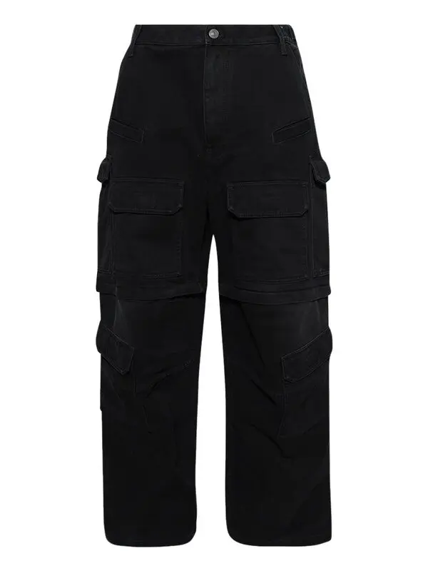 Balenciaga Cargo Trousers - Sunbleached Black