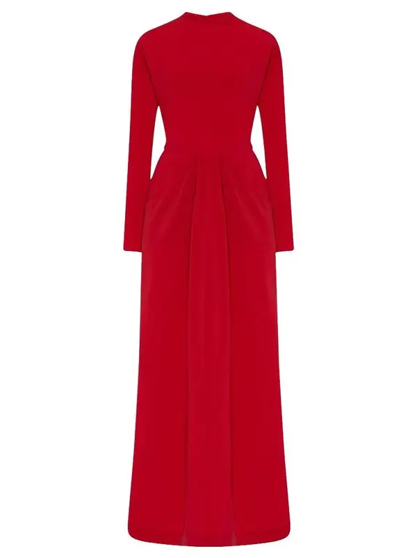 THE ROW Anselm Maxi Dress - Red