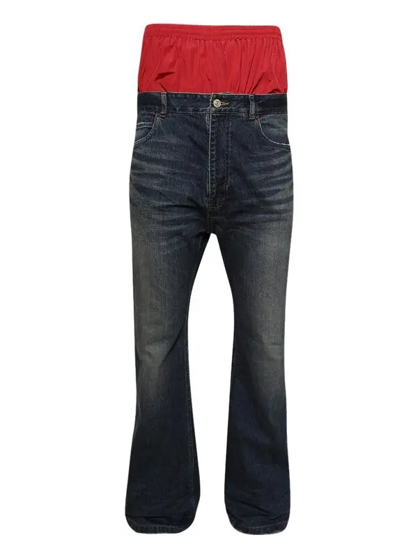 Balenciaga Layered Jeans - Whisker