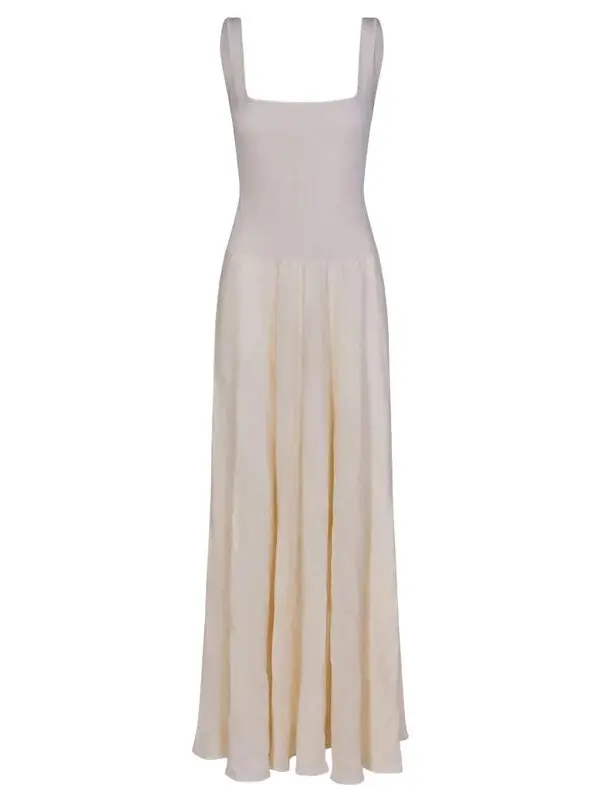 Johanna Ortiz Mariner Maxi Dress - White