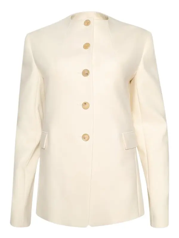Khaite Jameson Jacket - Cream