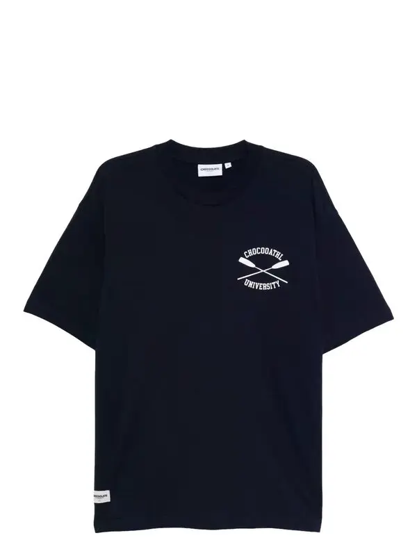 CHOCOOLATE Graphic-printed T-shirt - Blue