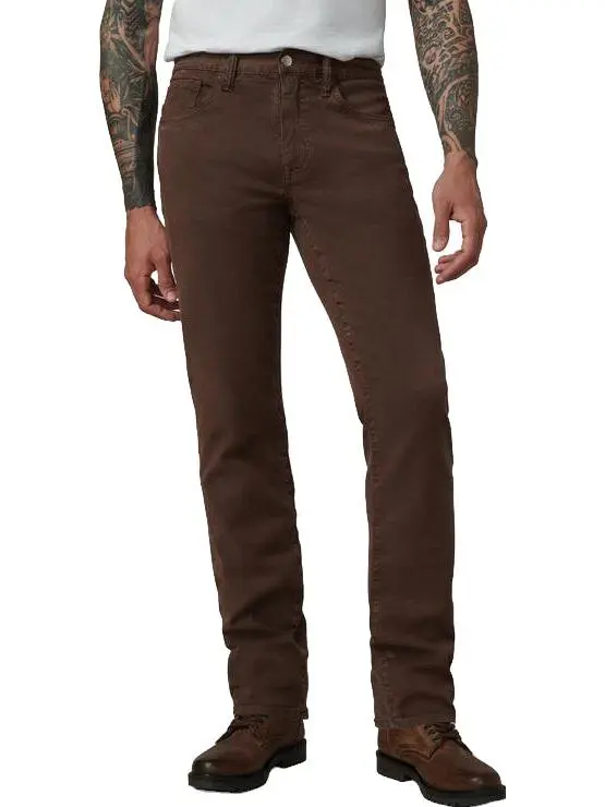 Joe's Jeans The Brixton Twill Chinos - Chocolate Martini