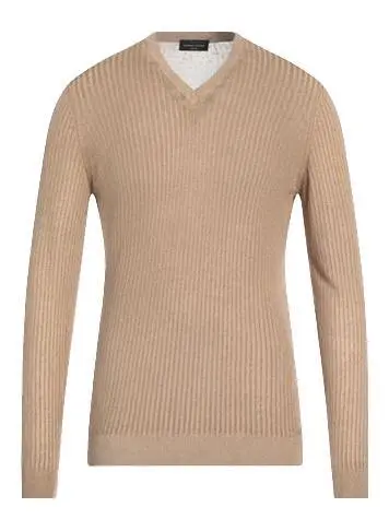 ROBERTO COLLINA Sweater In Linen And Viscose - Beige