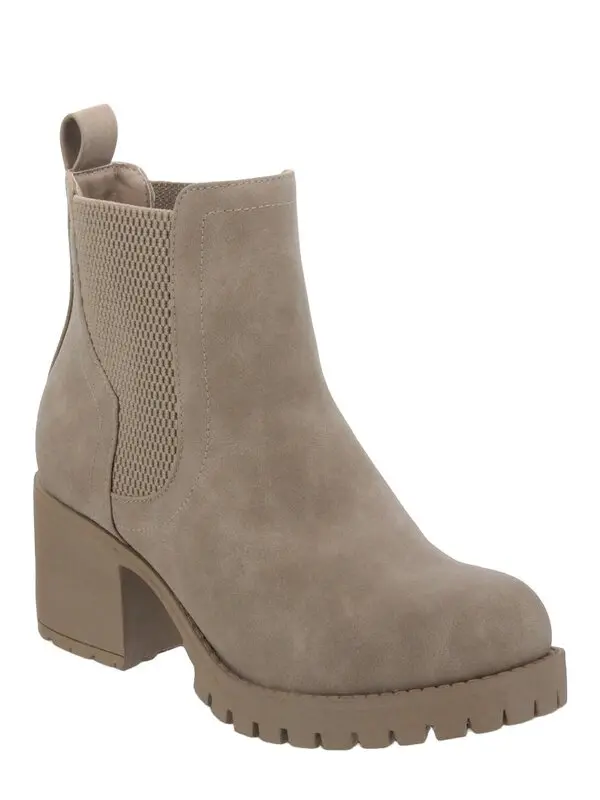 Mia Jonna Lug Sole Chelsea Boot - Sahara