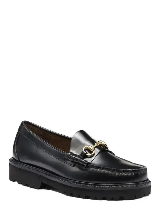 G.H.BASS Lincoln Weejun Lug Loafer - Black