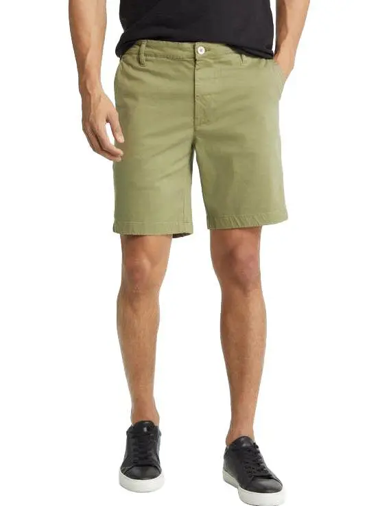 Ag Wanderer 8.5-inch Stretch Cotton Chino Shorts - Cavalry Sage