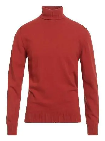 DANIELE FIESOLI Turtleneck In Wool And Cashmere - Red