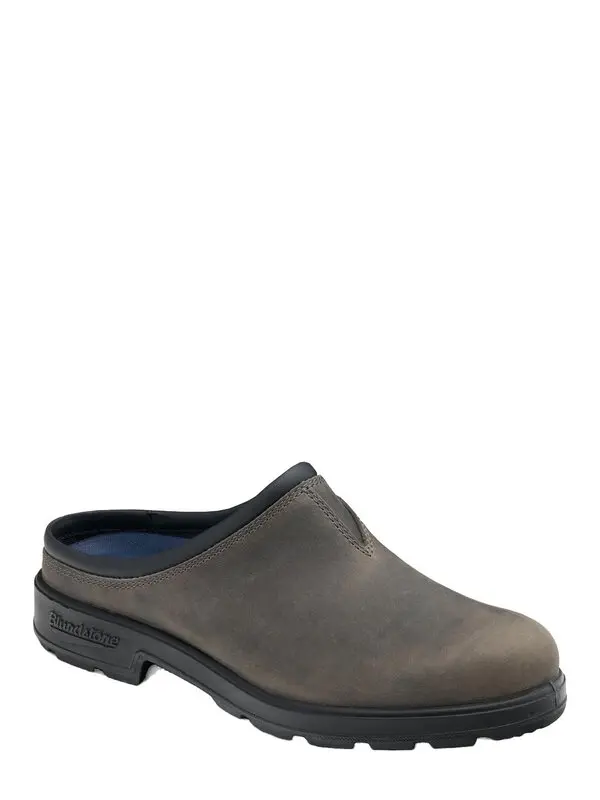Blundstone Water-resistant Leather Clogs - Clay