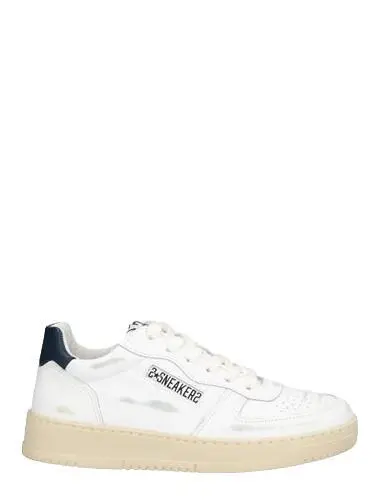 2STAR Leather Low-top Sneakers - White