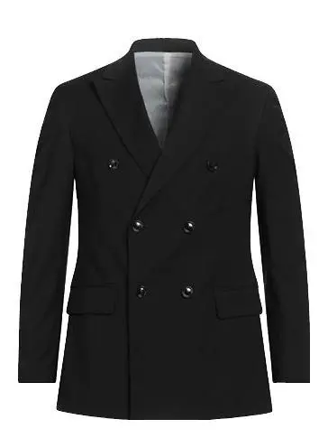 LIU •JO MAN Double-breasted Blazer - Black
