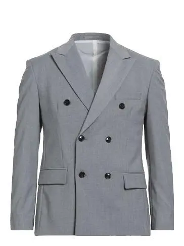 LIU •JO MAN Double-breasted Blazer - Grey