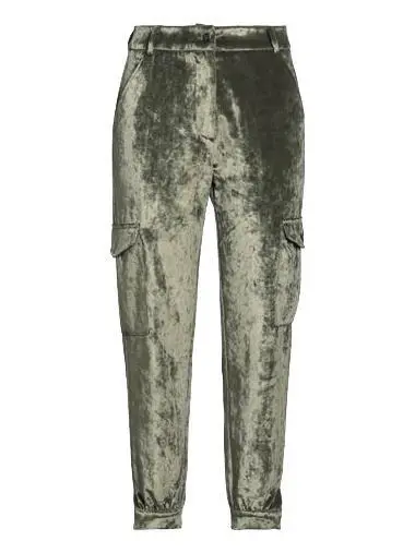 AERONAUTICA MILITARE Velvet Cargo Pants - Green