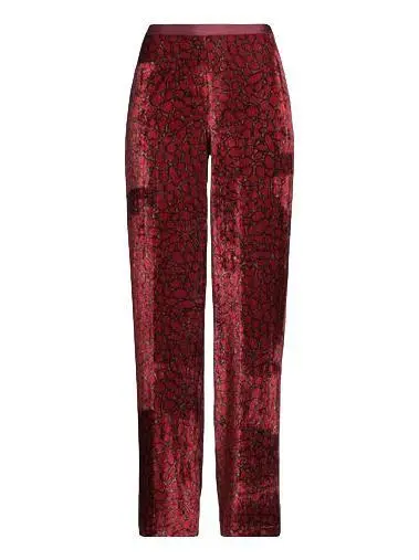 SIYU Wide Leg Corduroy Pants - Red