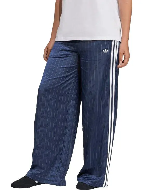 Adidas Wide-leg Track Pants - Night Indigo