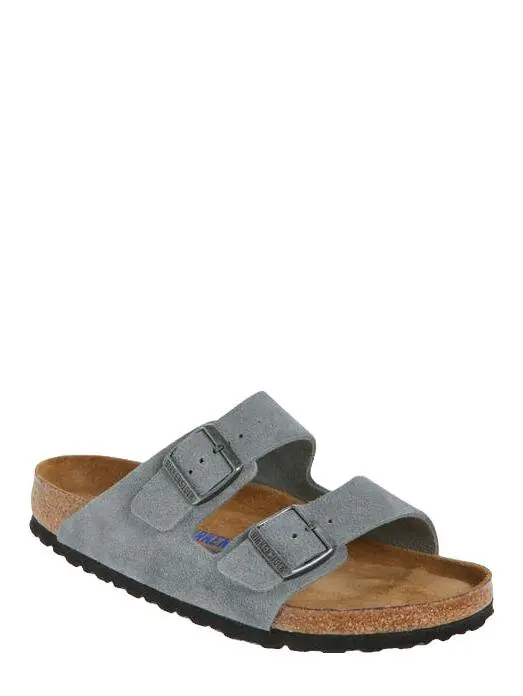 BIRKENSTOCK Arizona Soft Slide Sandal - Basalt