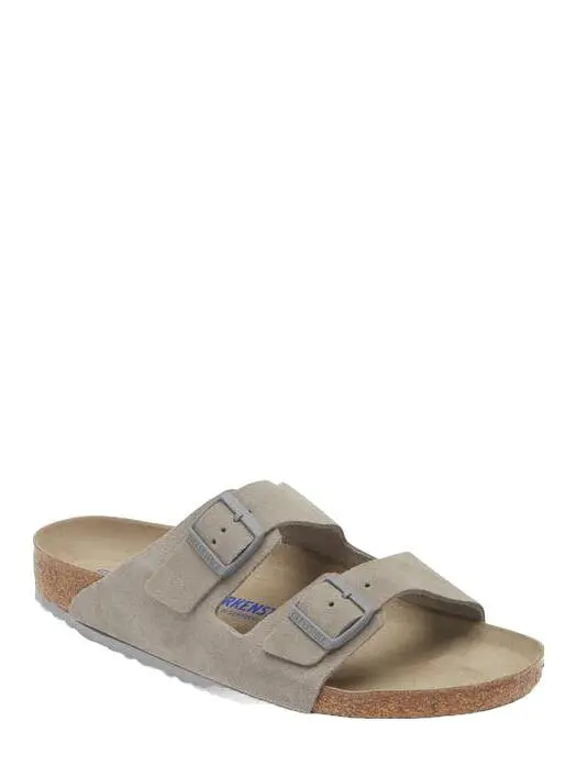 BIRKENSTOCK Arizona Soft Slide Sandal - Gray