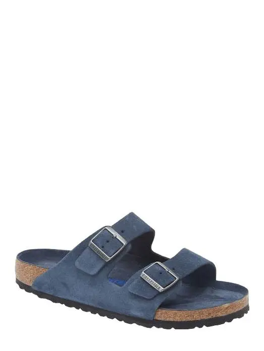 BIRKENSTOCK Arizona Soft Slide Sandal - New Navy
