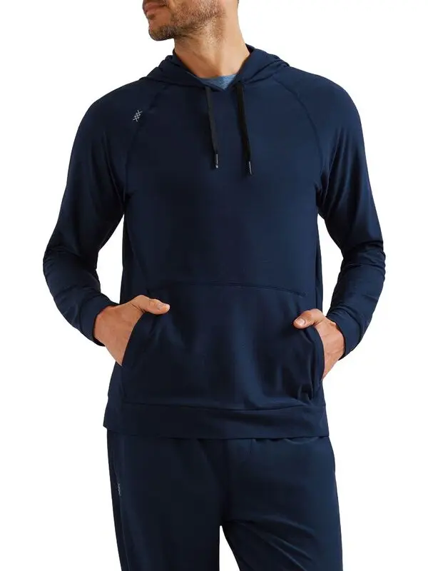 RHONE Midweight Hoodie - Navy