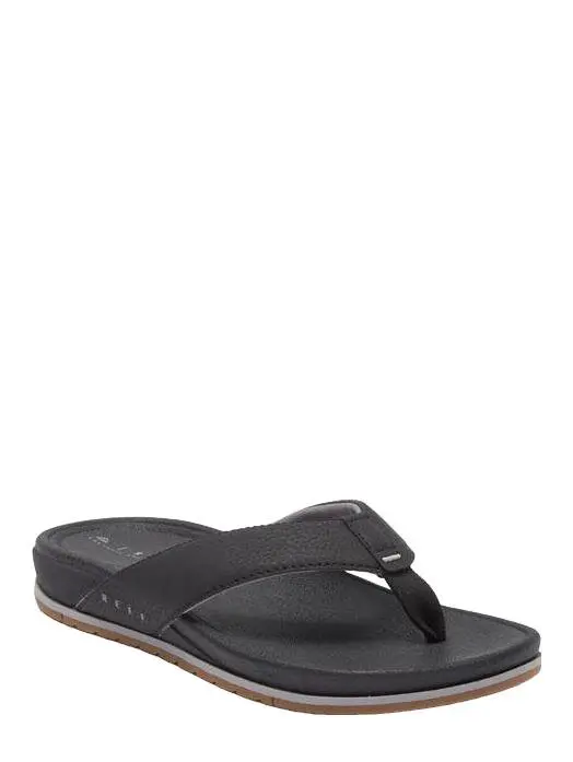 Reef Cushion Bonzer Flip Flop - Black/ Gum
